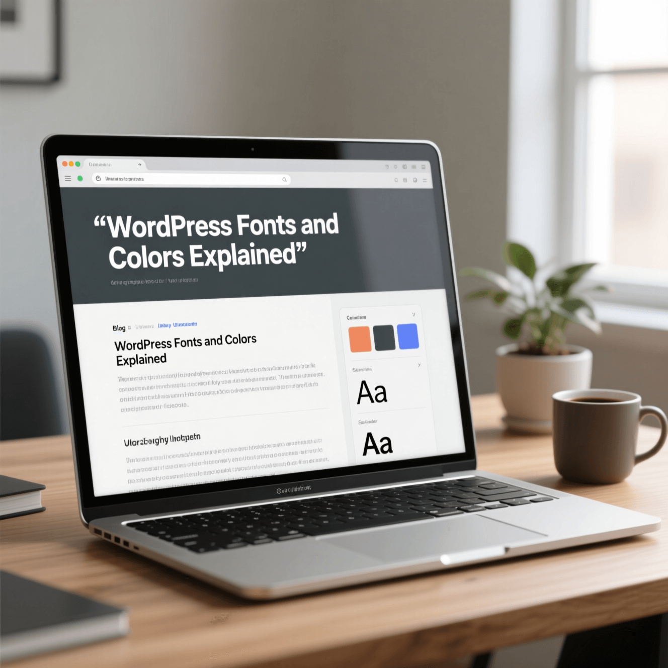 WordPress Fonts and Colors Explained – Income Yawe