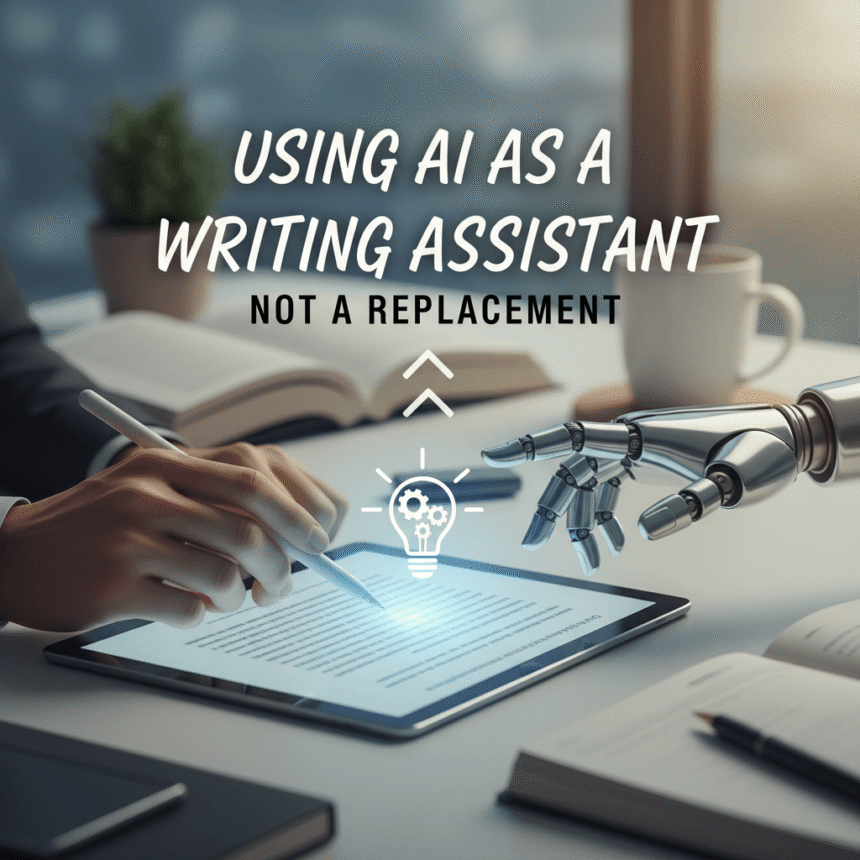 Using AI as a Writing Assistant, Not a Replacement – Income Yawe