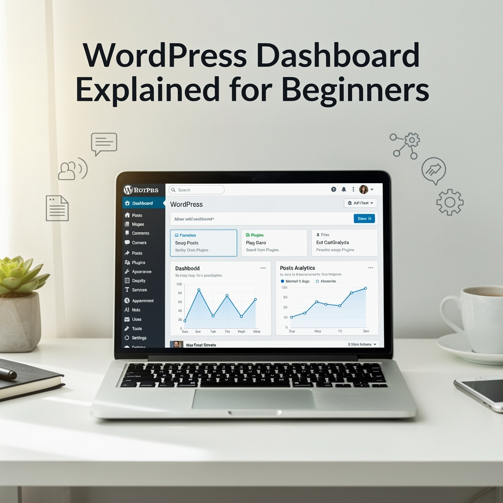 WordPress Dashboard Explained for Beginners – Income Yawe