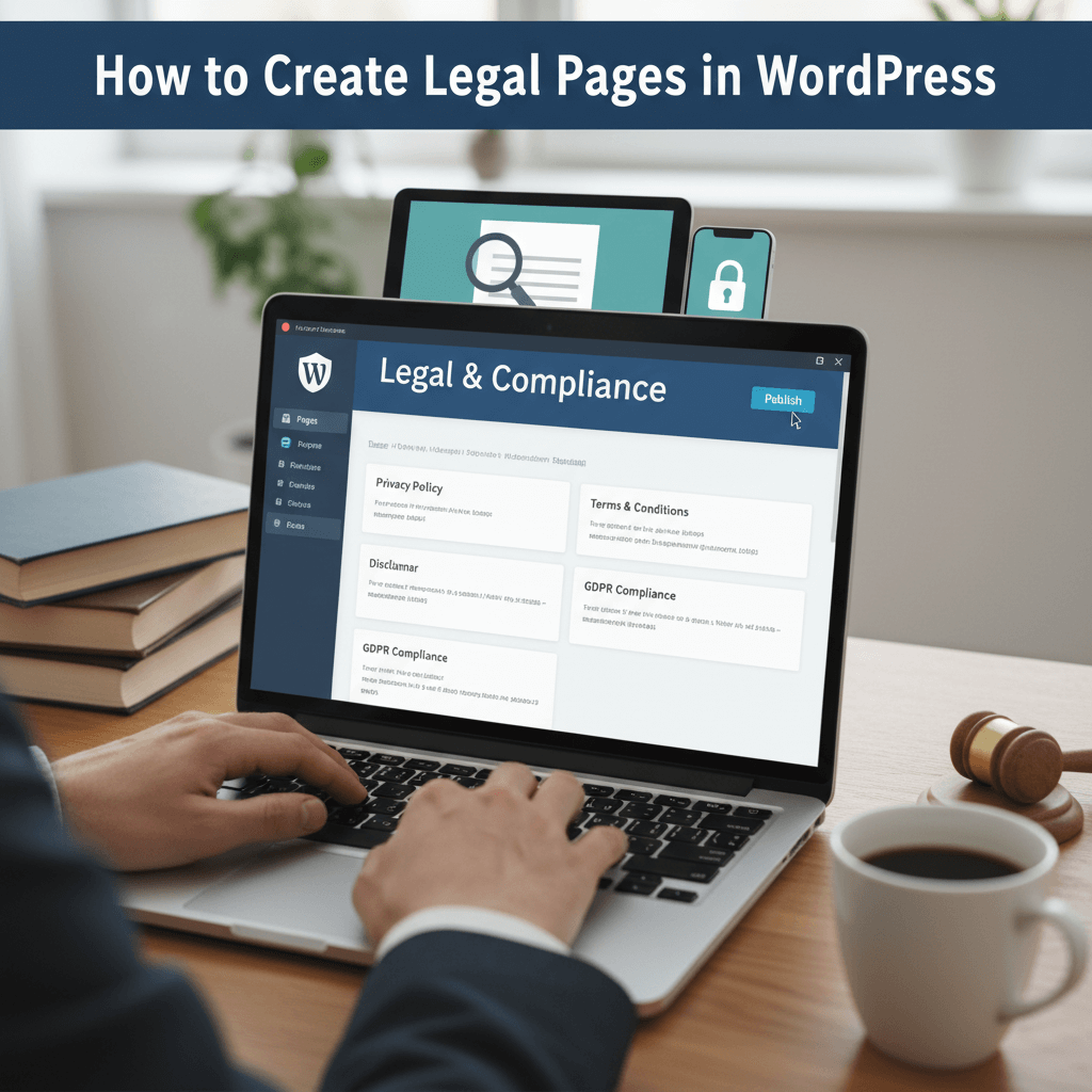 How to Create Legal Pages in WordPress – Income Yawe