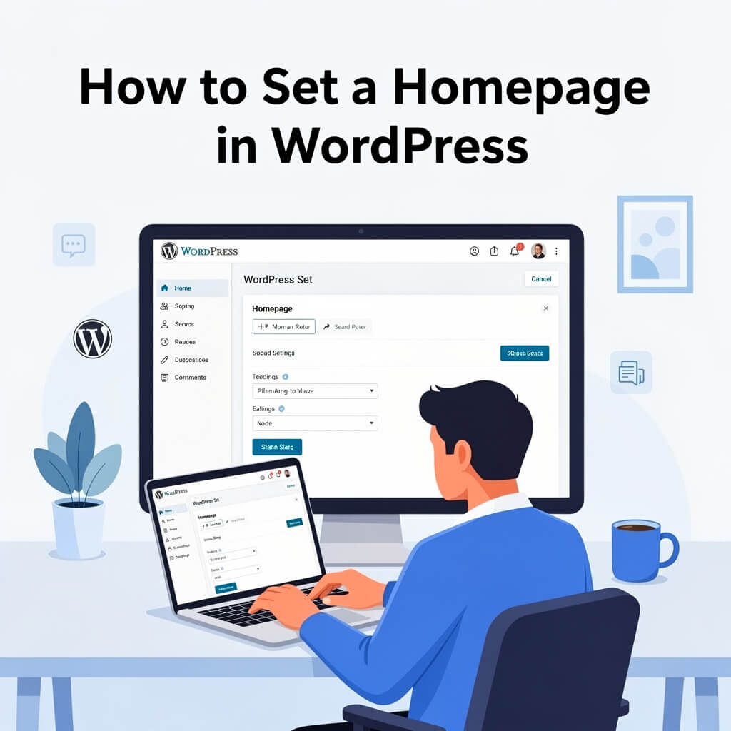 How to Set a Homepage in WordPress – Income Yawe