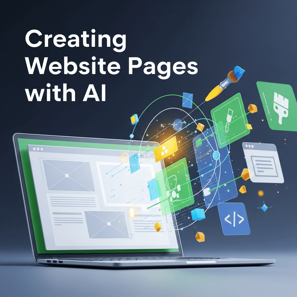 Creating Website Pages with AI – Income Yawe